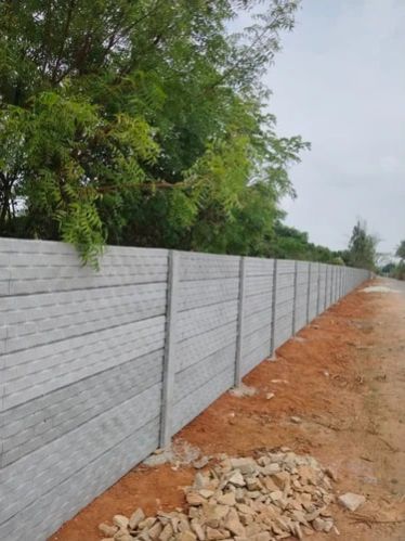 Plain Polished Cement Grey Compound Wall For Construction at Rs 65 in ...