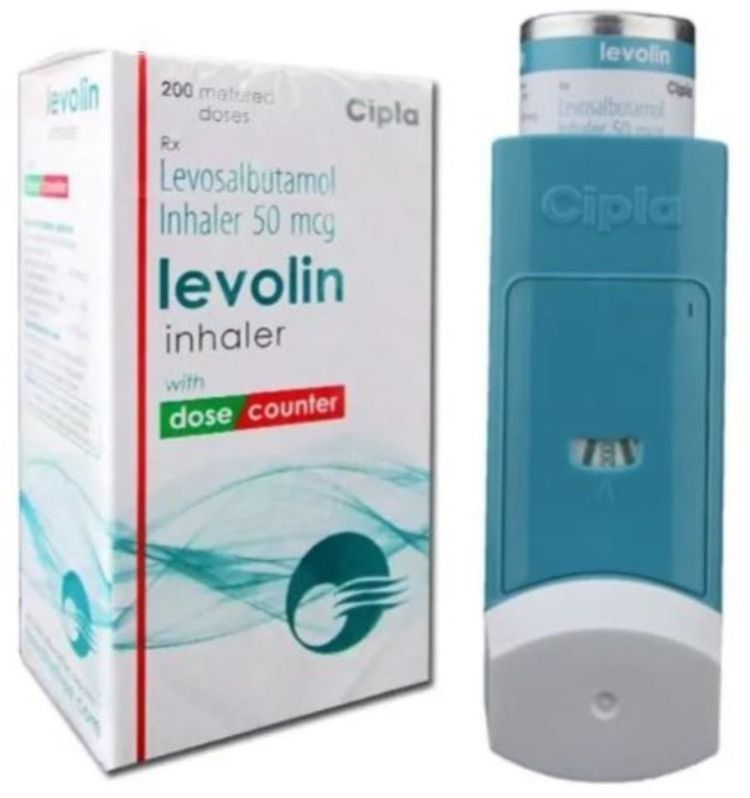 Levolin 50mcg Inhaler For Asthma, Copd at Rs 283 in Gurugram - ID: 7706233