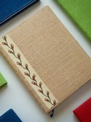 Handmade Natural Paper Notebooks With Jute Cover at Best Price in Delhi ...