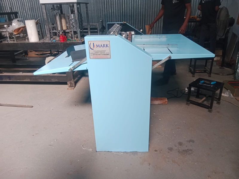 Electric Polished Mild Steel Roller Creasing Machine, Pressure : High ...