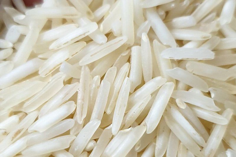 Natural 1718 Steam Basmati Rice, Color : White 99%, Certification ...
