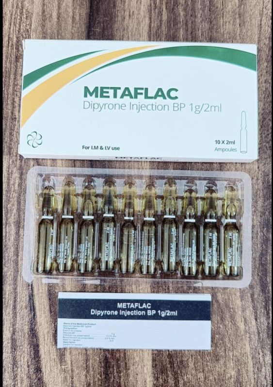 Dipyrone Injection, API Form : Liquid, Packaging Size : 2ml, Packaging ...