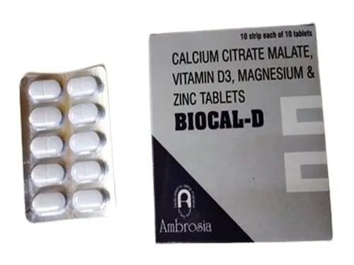Biocal-D Tablets, Packaging Type : Blister at Rs 10.40 / Strip in ...