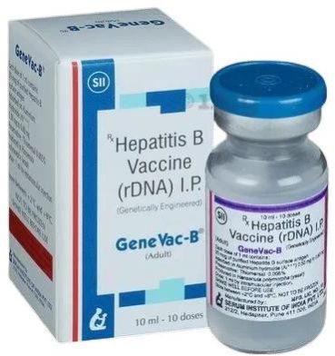 Liquid 10ml Hepatitis B Vaccine, Grade Standard : Medical Grade, Packaging Type : Box at Rs 819. ...