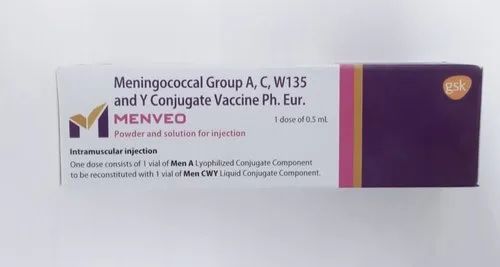 Liquid Menveo Vaccine, Grade Standard : Medical Grade, Packaging Type ...