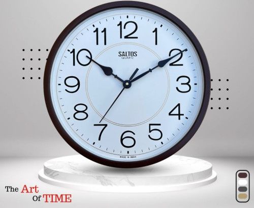 Fastrack Plain Glossy Colour Plastic Office Wall Clock 12 X 12 at Rs ...