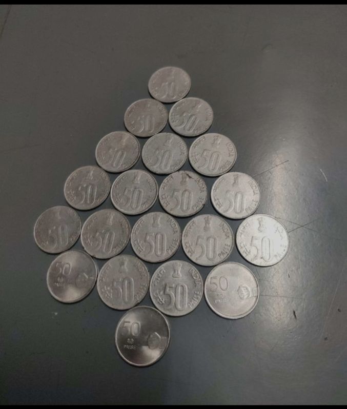 50 Paise Old Coins, Shape : Circle at Rs 200 in Davanagere - ID: 7462106