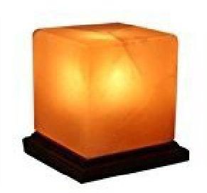 Cube Shape Lamp Rock Salt Lamp, For Home Decoration at Rs 300 in Agra ...
