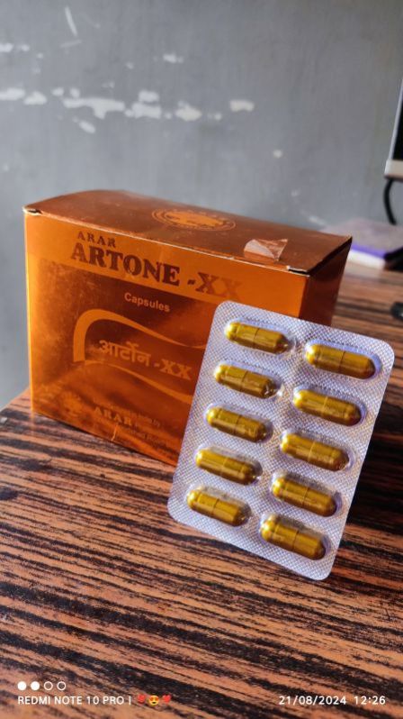 Artone-XX Capsules, Grade Standard : Medicine Grade at Rs 214.3 in Belgaum - ID: 7566418