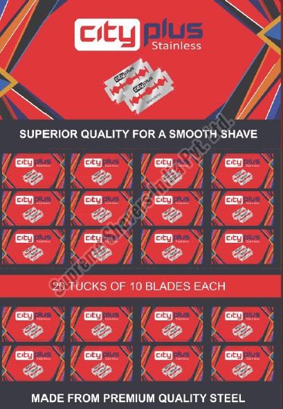 City Plus Stainless Steel Razor Blades For Shaving at Best Price in ...