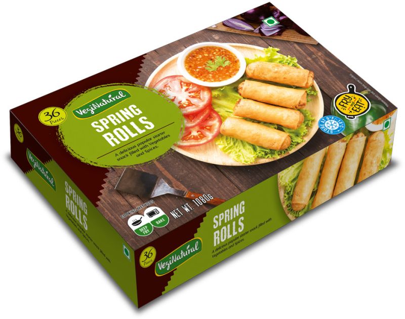 Ready to Eat Spring Roll, Packaging Type : Paper Packet at Best Price ...