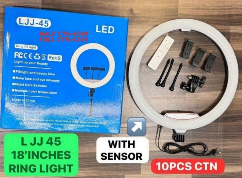 LJJ 45 RGB LED Soft Ring Light at Rs 620 in Mumbai - ID: 7604154 | Lamat Impex