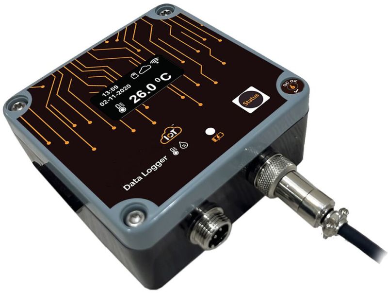 HYGROMAN Plastic Humidity Data Logger, Power Source : Electric at Rs ...