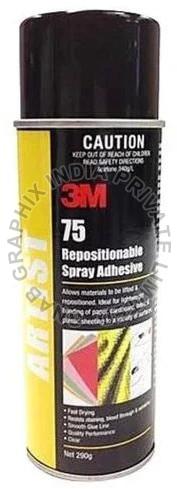 3M 75 Repositionable Spray, Grade Standard : Industrial Grade at Rs 755 in Bangalore