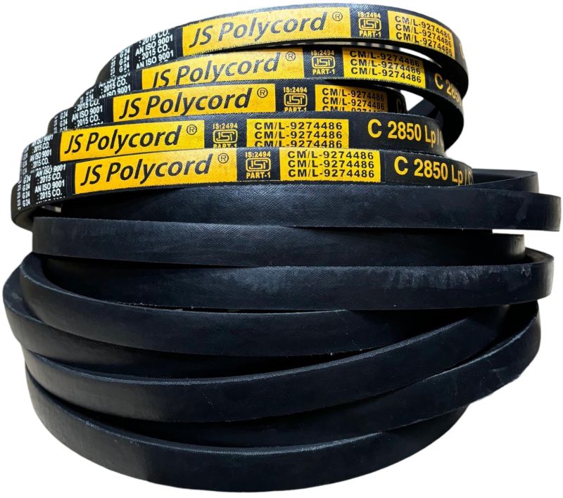 Rubber JS Polycord Industrial V-Belts at Best Price in Delhi - ID: 7621488