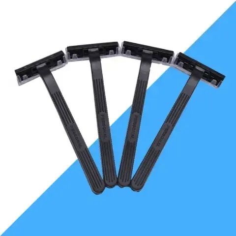 Personal Plastic Disposable Shaving Razor, Color : Black Standard at Rs ...
