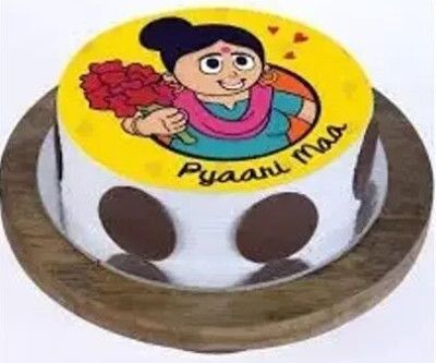 Pyari Maa Photo Cake at Rs 650 in Delhi - ID: 7794866 | AS CAKES