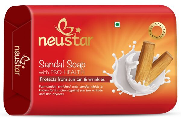 100 Gm Neustar Sandalwood Soap, Gender : Unisex, Packaging Type : Paper ...