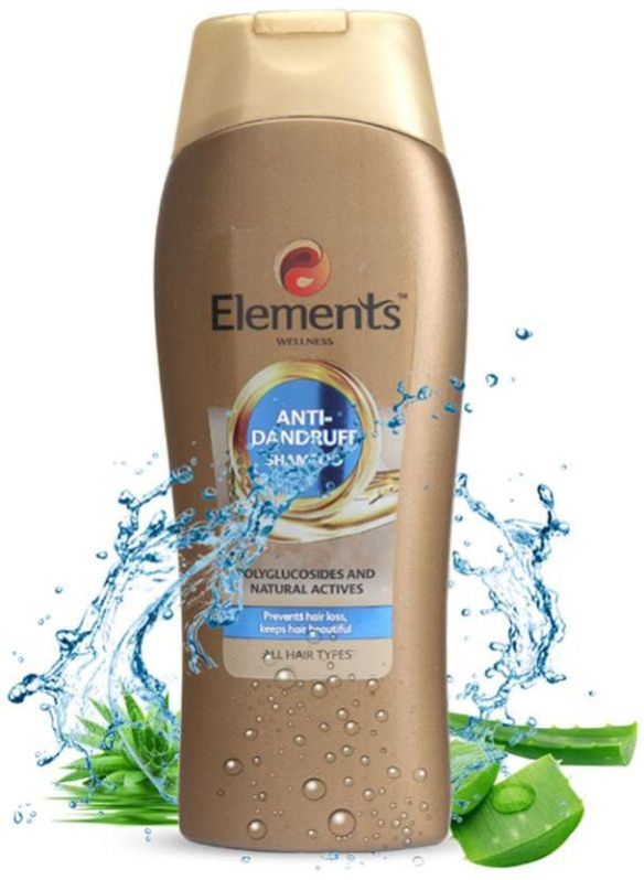 Elements Wellness Anti Dandruff Shampoo, Packaging Type : Bottle ...