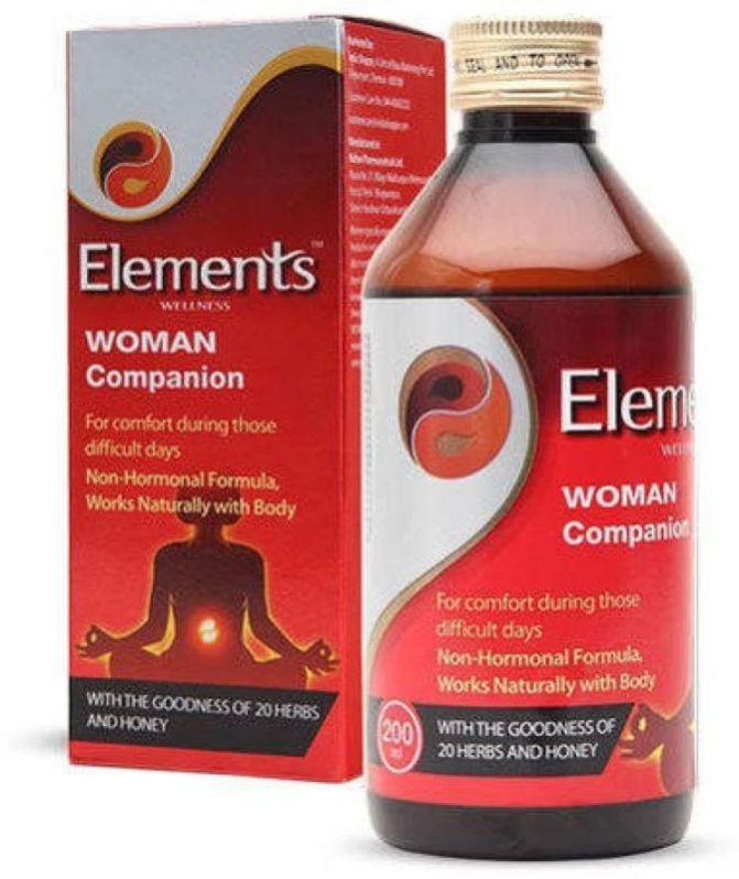 Elements Wellness Woman Companion Syrups, Bottle Size : 200 Ml, Syrup Type : Ayurvedic at Rs 374 ...