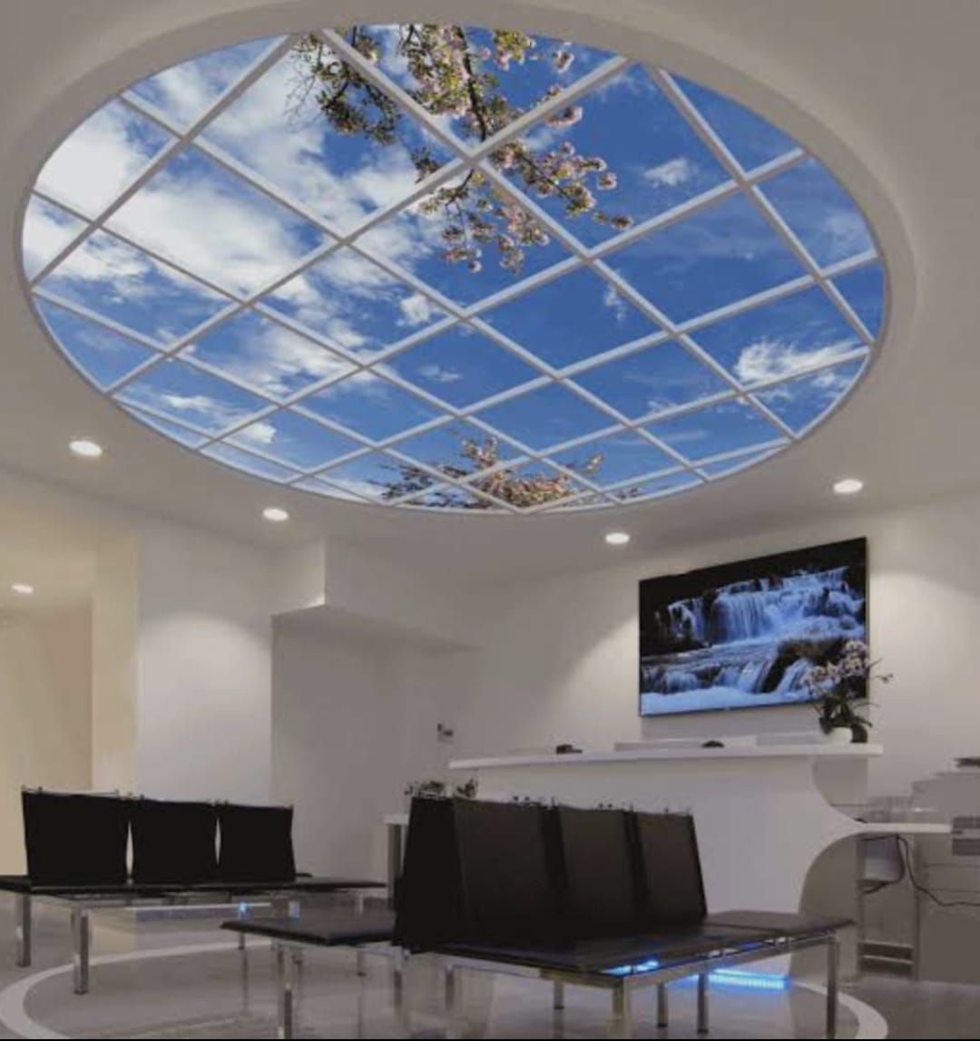 Stretch Fabric Customized Ceiling, Shape : Rectangular at Rs 175 in ...