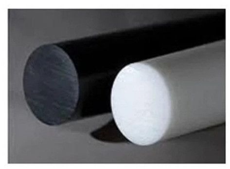 Delrin POM Polyacetal Rods, Color : White for Chemical Industry at Best ...