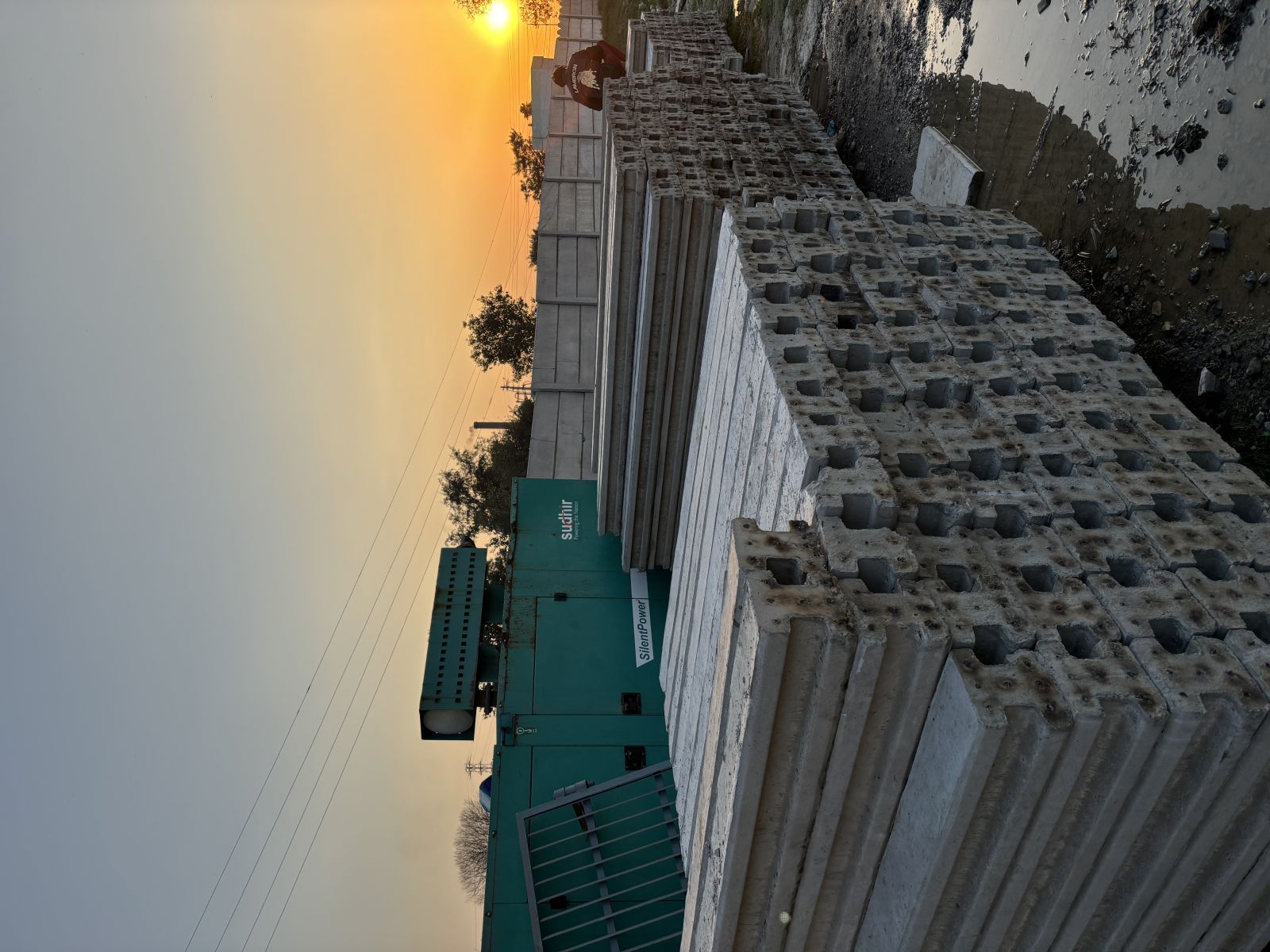 Precast Compound Walls, Color : Grey, Cement at Rs 80 in Palwal - ID ...