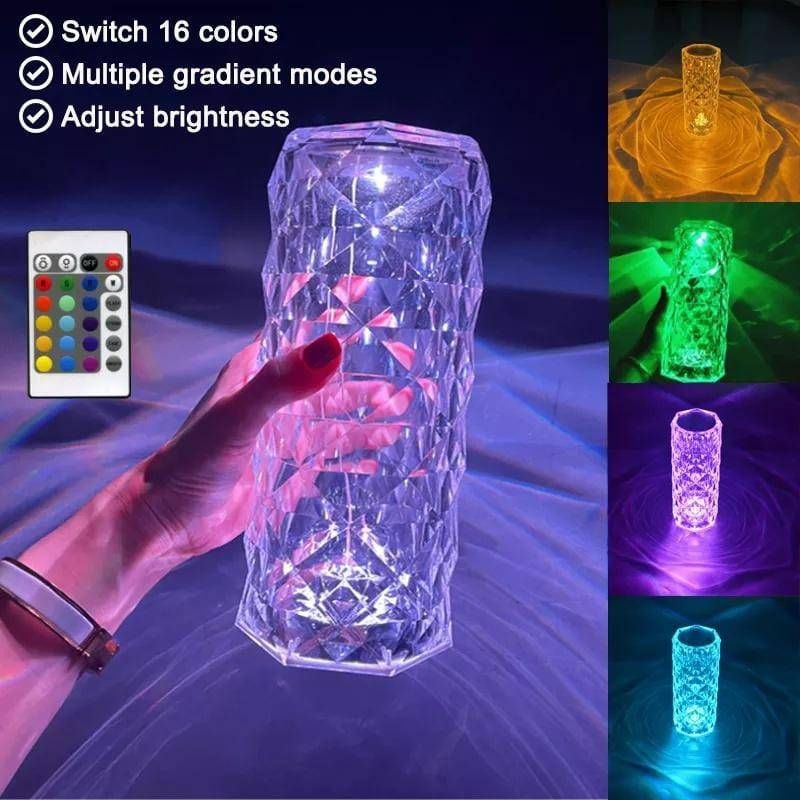 Remote Control Colour Switch Crystal Lamp, Color : Multi-color at Rs ...