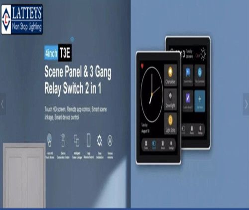 Scene Panel & Gang Relay Switch at Best Price in Ahmedabad - ID: 7860655