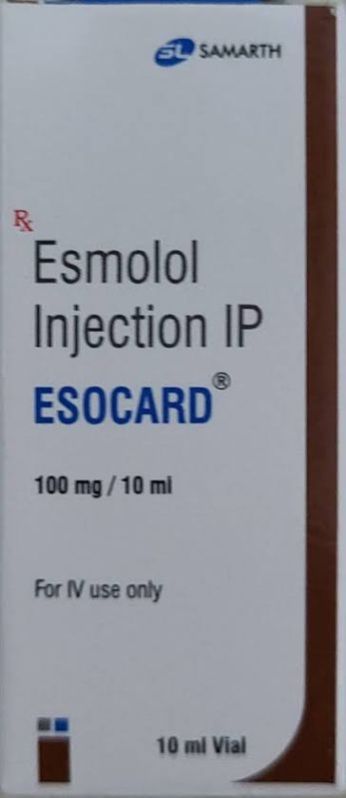Esocard 100mg Injection, Form : Liquid, Packaging Size : 10ml Vial at ...