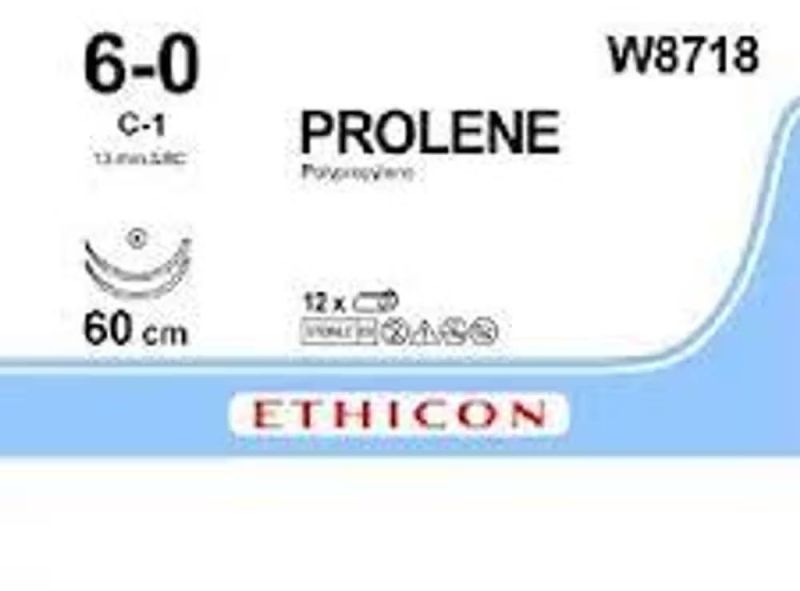 Ethicon W8718 Prolene 6-0 Blue Monofilament Suture at Rs 14340 in Delhi - ID: 7859174