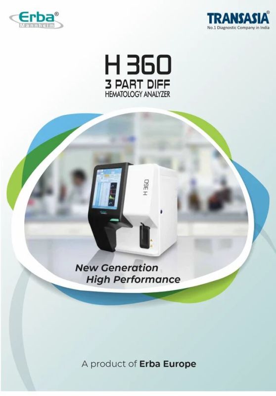 Semi Automatic 2 Erba H360 3 Part Cell Counter at Rs 210000 in Delhi - ID: 7965274