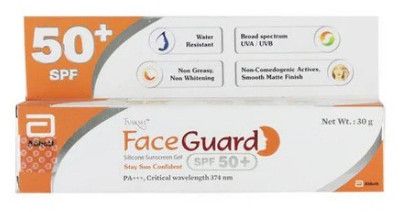 Face Guard SPF 50+ Sunscreen Gel 30g at Rs 707 in Delhi - ID: 7938043 ...