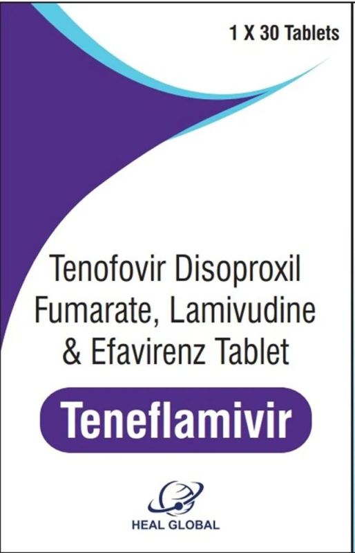 Teneflamavir Tenofovir Disoproxil Fumarate Lamivudine and Efavirenz ...
