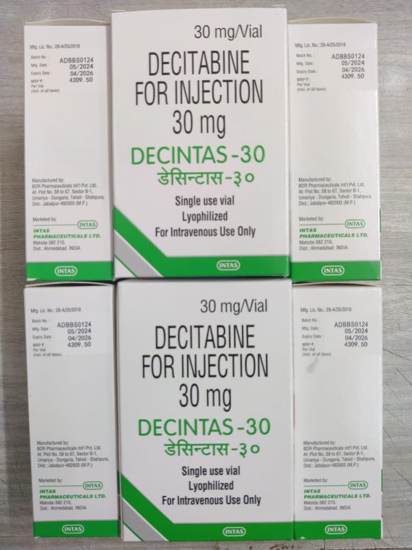 Decintas Decitabine 30mg Injection, Packaging Type : Box for Hospital ...