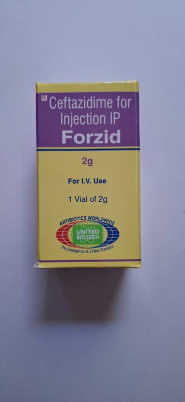 Forzid 2g Injection, Composition : Ceftazidime-2gm For Hospital at Best ...