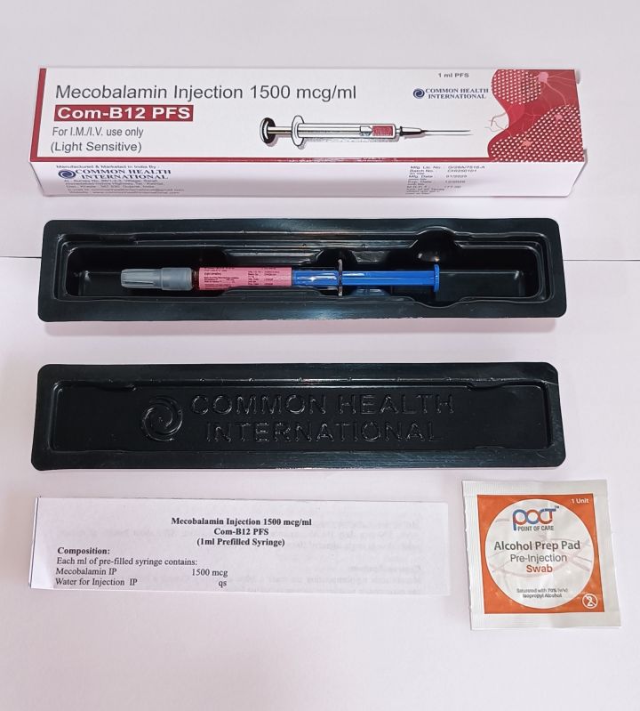 Methylcobalamin Injection Pfs, Packaging Type : Pre-filled Syringe at ...