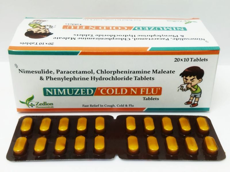 Nimuzed Cold Tablet, Packaging Type : Box at Best Price in Chandigarh ...