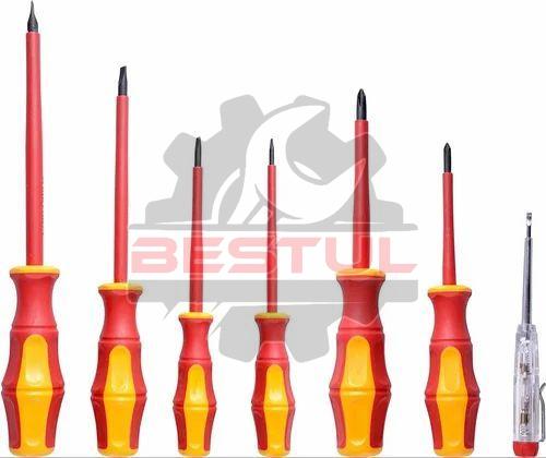 Mild Steel 7 Pcs Insulated Screwdriver Set for Industrial, Agriculture at Rs 1999 in Mumbai