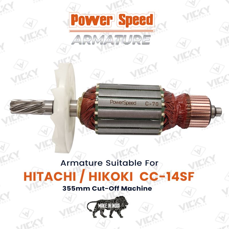 Electric PowerSpeed Armature For CC-14 SF Hitachi, Voltage : 220V at Rs ...