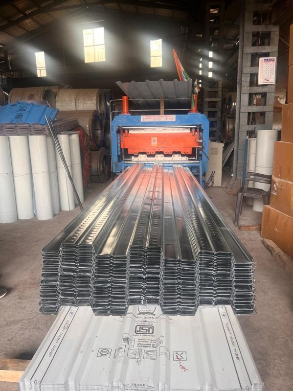 Polished Gi Zinc Coated JSW Metal Decking Sheets at Rs 70 in Mumbai - ID: 8031350