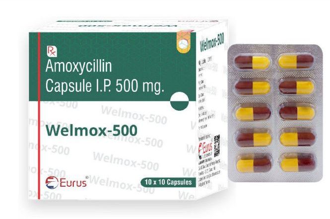 Welmox-500 Capsules, Packaging Type : Blister at Rs 730 in Ahmedabad ...