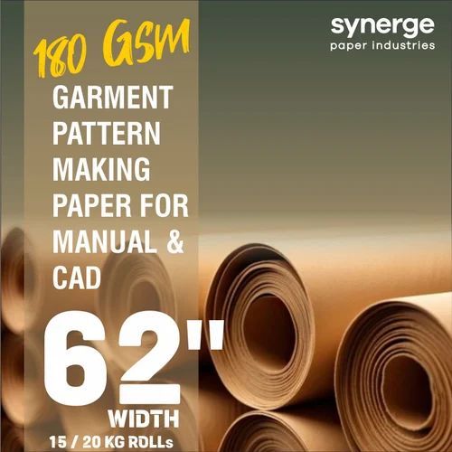 62 Inch Width High-Quality Garment Pattern Paper Roll at Rs 100 in ...