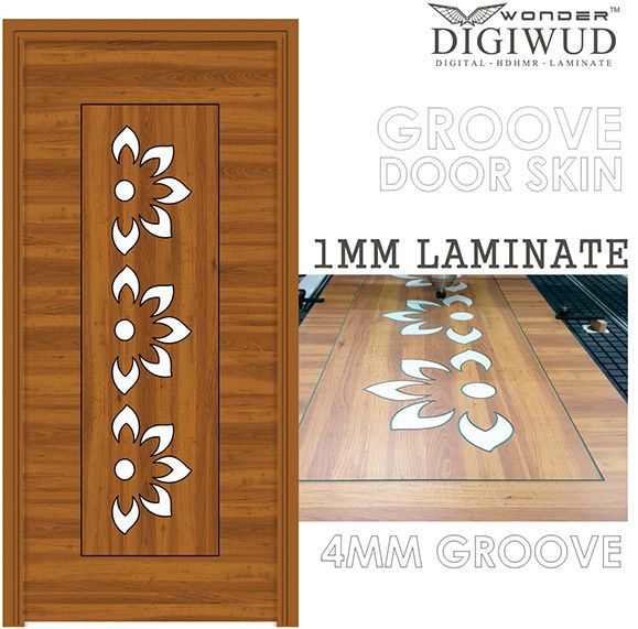 Wood Composite Grooving Laminated Doors at Best Price in Bijnor - ID ...