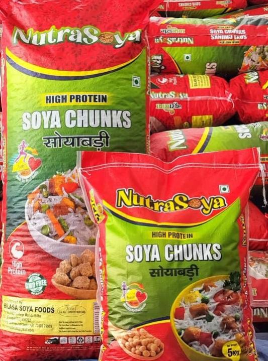 Nutrasoya 20 Kg Nutra Soya Chunks at Rs 1260 in Bilaspur - ID: 8253224