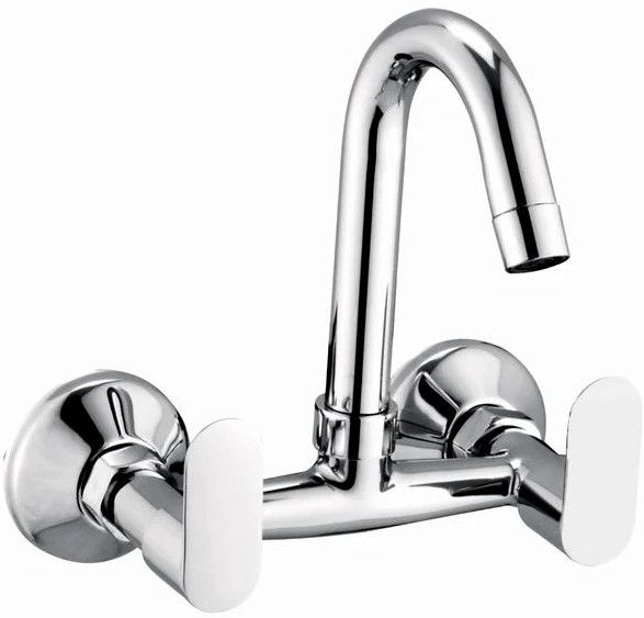 Compact Brass CP Sink Tap for Kitchen with Short Spout at Rs 115 in ...