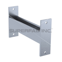 Aluminum Channel Single Beam Bracket, Color : Silver at Best Price in ...