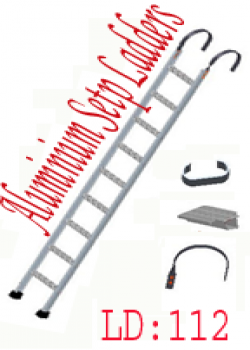 aluminum straight wide steps hook ladder at best price in Delhi Delhi ...