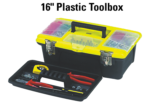 plastic tool boxes, Size : 400x254x183mm at Best Price in Delhi | OM ...