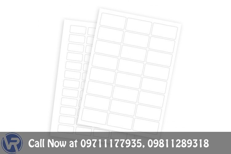 Plain Stickers Sheet at Best Price in Delhi - ID: 3983826 | VR Labels ...